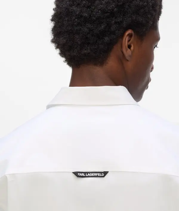 Karl Lagerfeld Monogram Shirt - White