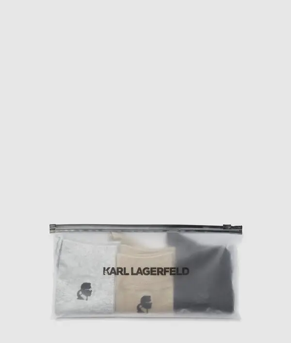 Karl Lagerfeld Kameo Socks – 3-pack - Multi