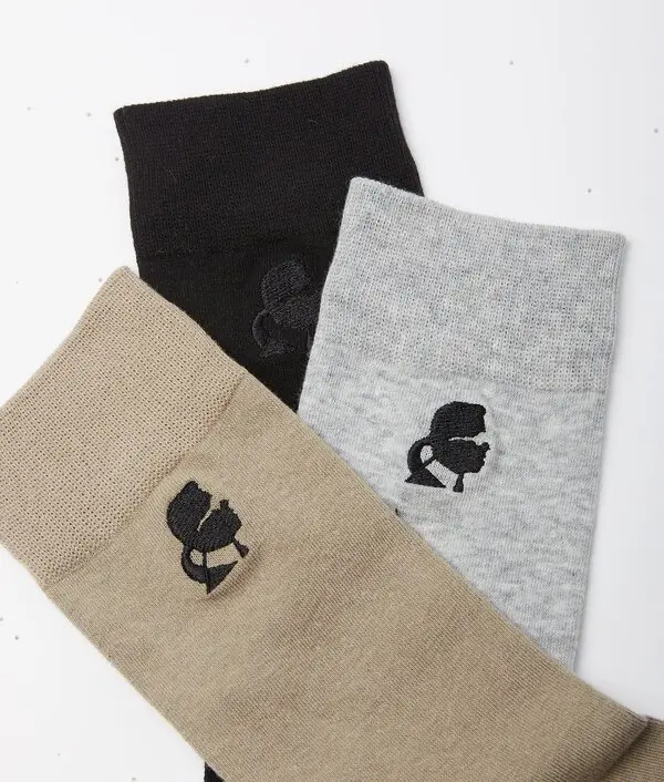 Karl Lagerfeld Kameo Socks – 3-pack - Multi