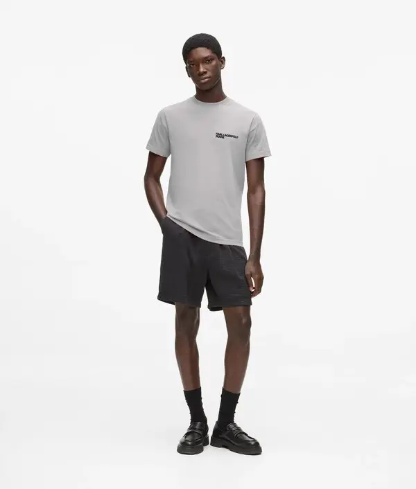 Karl Lagerfeld Slim-fit T-shirt - Micro Chip