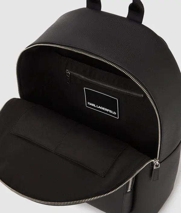 Karl Lagerfeld K/monogram Leather Backpack