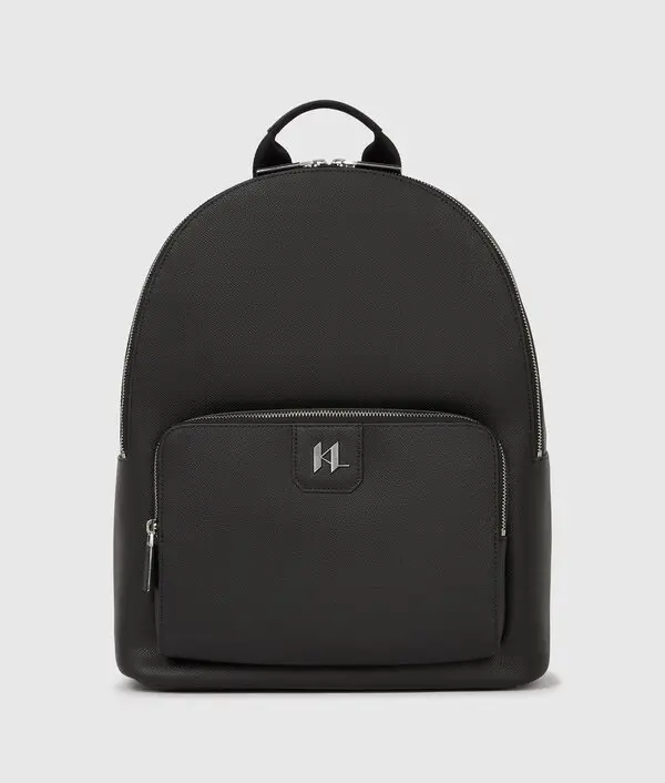 Karl Lagerfeld K/monogram Leather Backpack