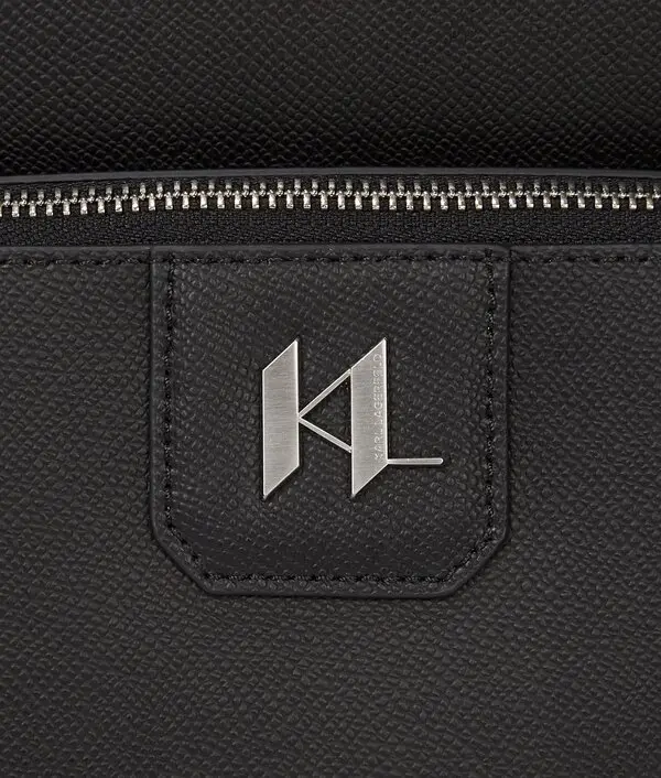 Karl Lagerfeld K/monogram Leather Backpack