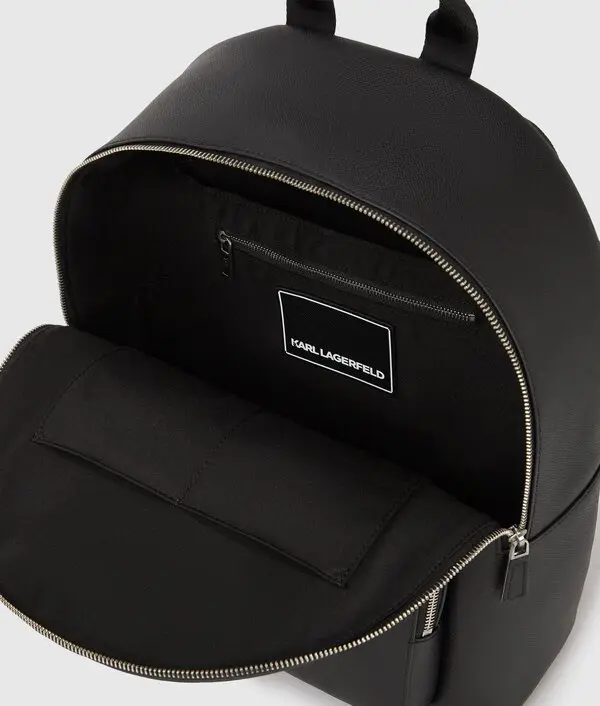 Karl Lagerfeld K/monogram Leather Backpack