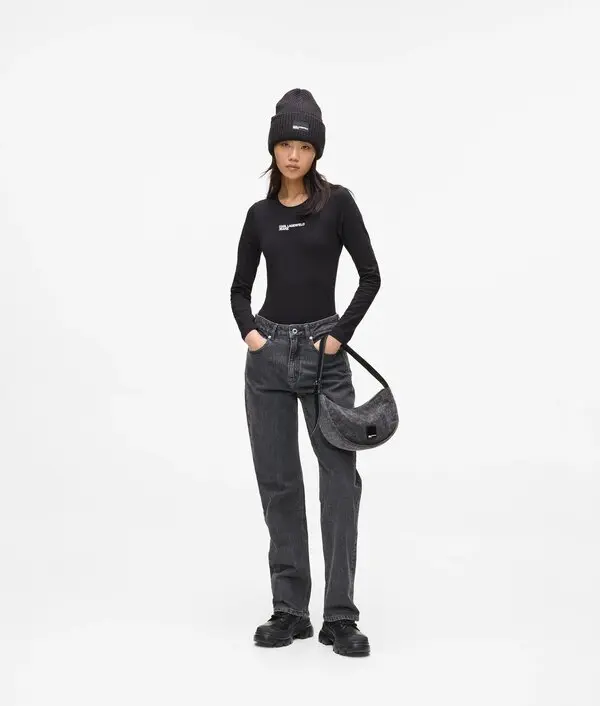 Karl Lagerfeld Long Sleeve Bodysuit