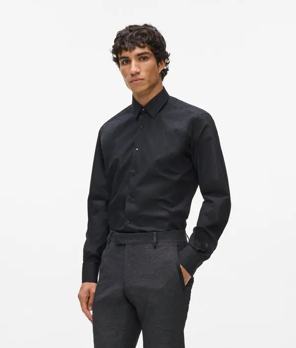 Karl Lagerfeld Square Buttons Shirt