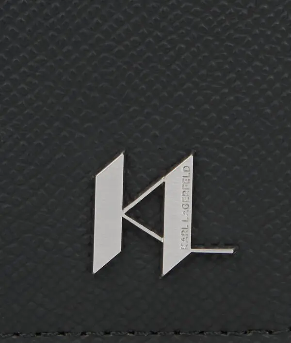 Karl Lagerfeld K/monogram Passport Holder