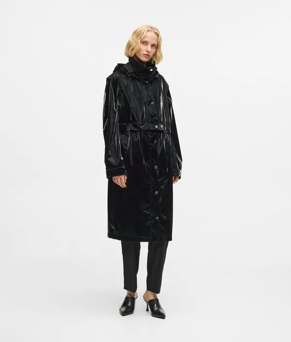 Karl Lagerfeld Transformer Coat - Black