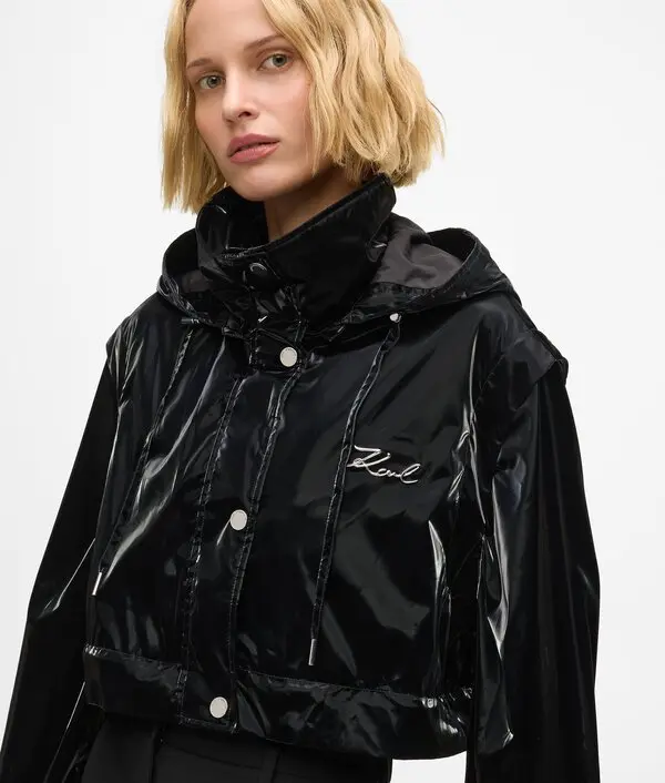 Karl Lagerfeld Transformer Coat