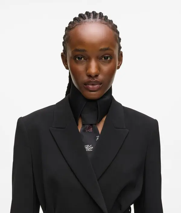 Karl Lagerfeld K/autograph Collar And Tie Set