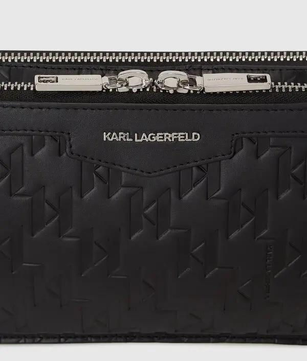 Karl Lagerfeld K/loom Leather Belt Bag