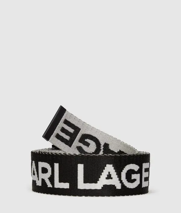 KL JEANS Jeans Reversible Webbing Belt - White