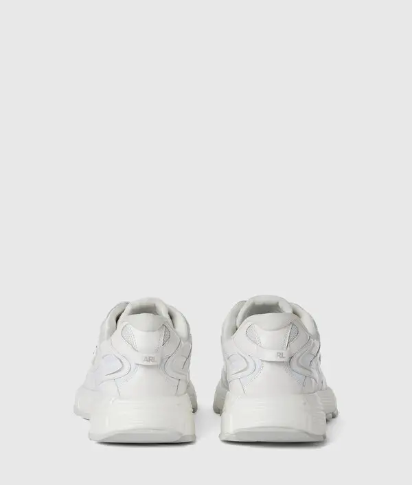 Karl Lagerfeld Orion Sidetrim Overlay Sneakers - White