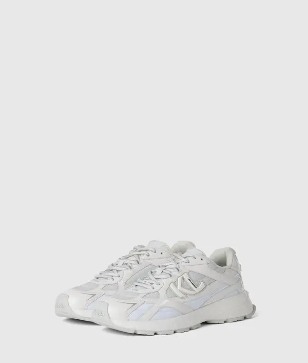 Karl Lagerfeld Orion Sidetrim Overlay Sneakers - White