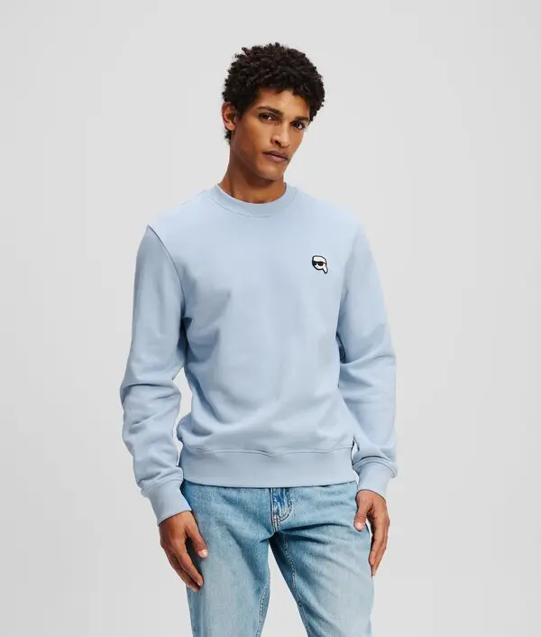 Karl Lagerfeld Ikon Sweatshirt - Soft Chambray