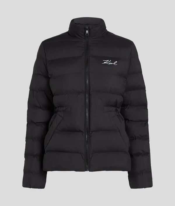 Karl Lagerfeld Signature Puffer Jacket