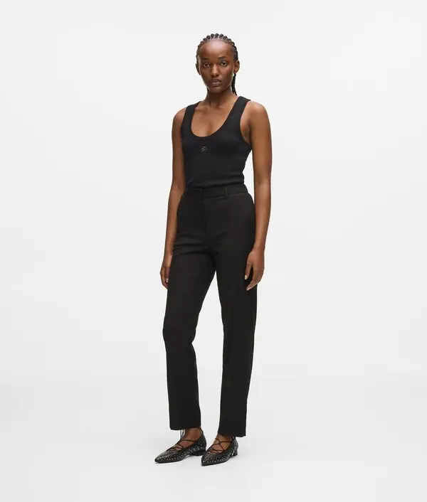 Karl Lagerfeld Wool-blend Tailored Pants