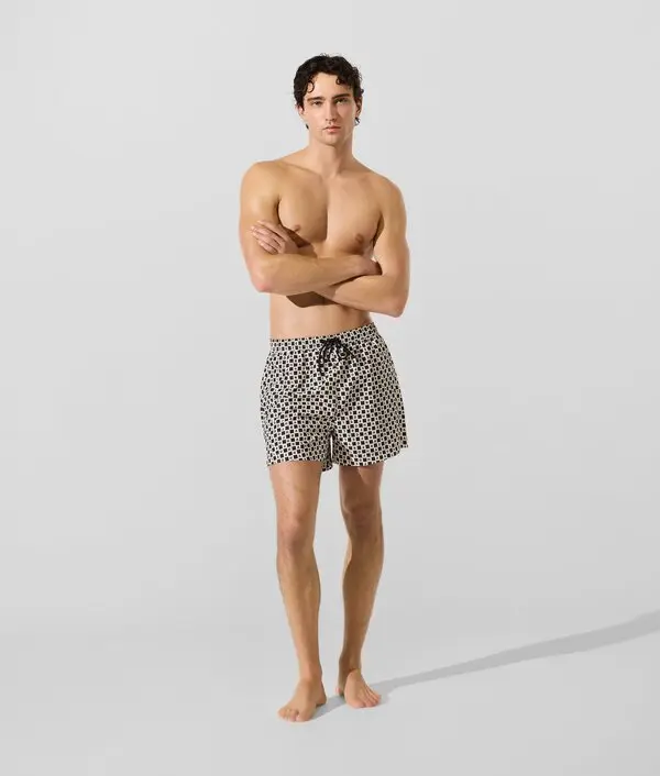 Karl Lagerfeld Checkerboard Boardshorts