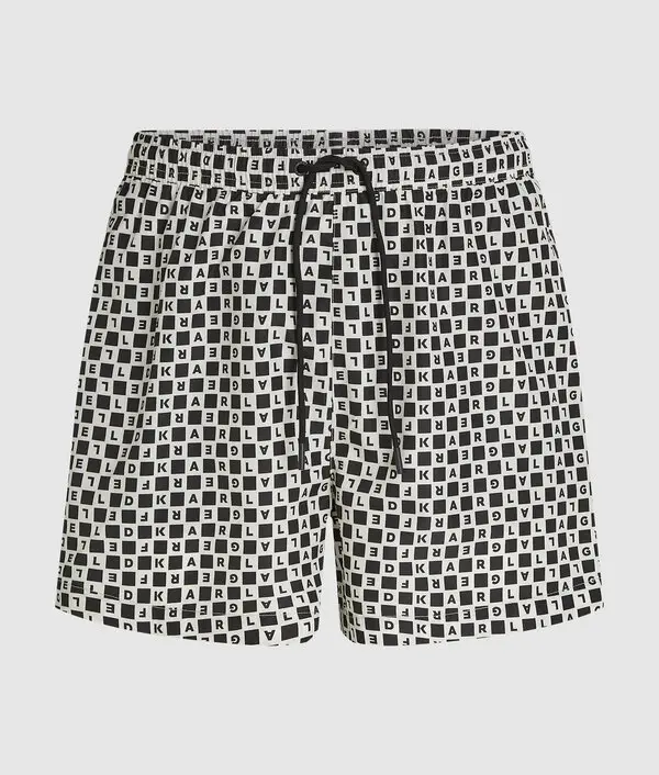 Karl Lagerfeld Checkerboard Boardshorts
