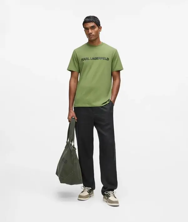 Karl Lagerfeld Logo T-shirt - Dill