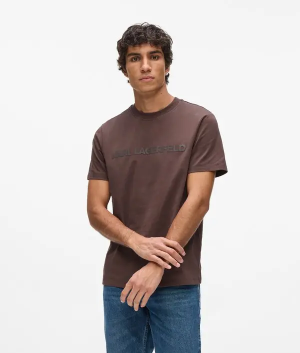 Karl Lagerfeld Logo T-shirt - Fudge