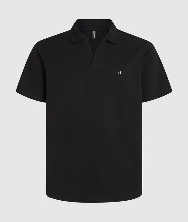 Karl Lagerfeld Monogram Pin Polo Shirt