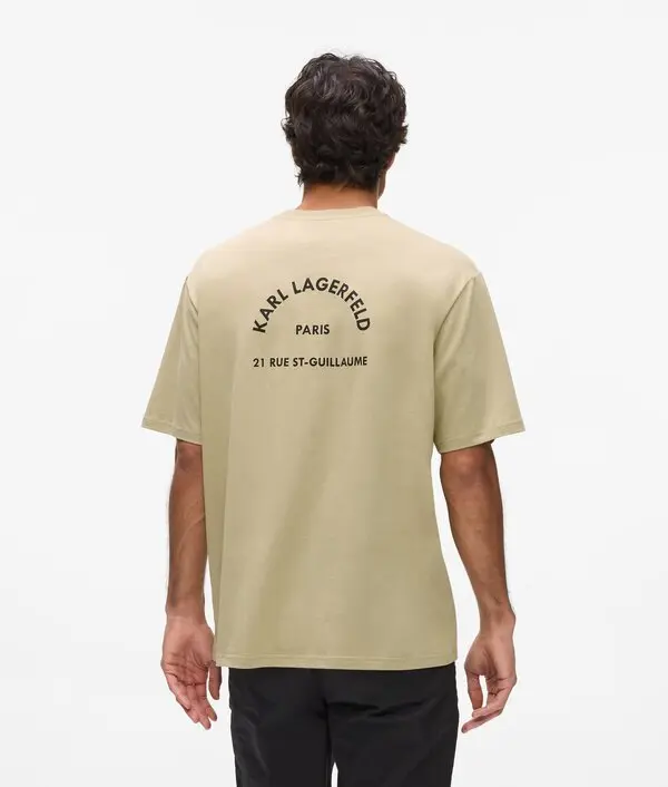 Karl Lagerfeld Rue St-guillaume Relaxed T-shirt - Twill