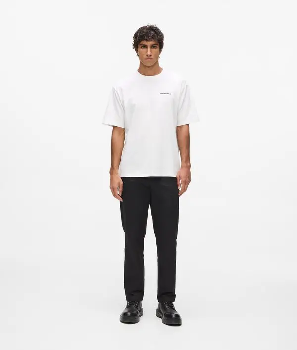 Karl Lagerfeld Rue St-guillaume Relaxed T-shirt - White