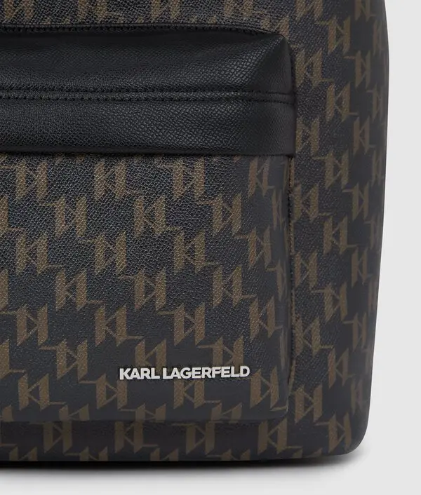 Karl Lagerfeld K/monogram Kanvas Backpack