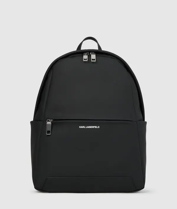 Karl Lagerfeld Minimalist Logo Backpack - Black