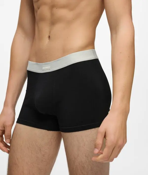 Karl Lagerfeld Seven-pack Logo Tab Elastic Trunks