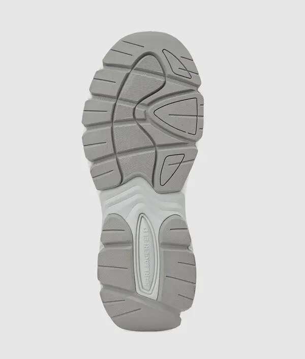 KL JEANS Orion Monogram Sneakers With Metallic Accents
