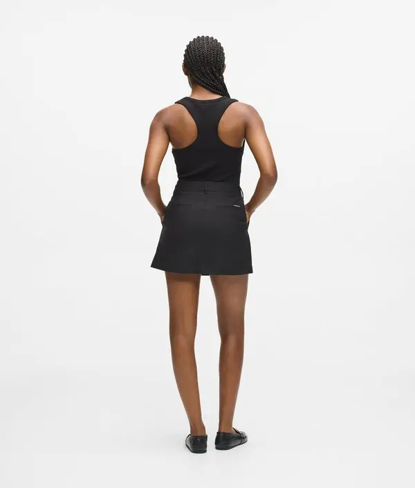 Karl Lagerfeld Tailored Mini Skort