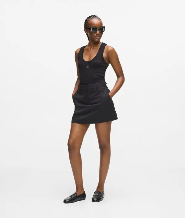 Karl Lagerfeld Tailored Mini Skort