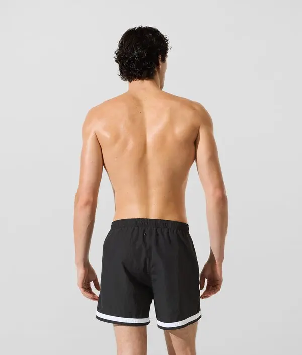 Karl Lagerfeld Contrast Piping Boardshorts