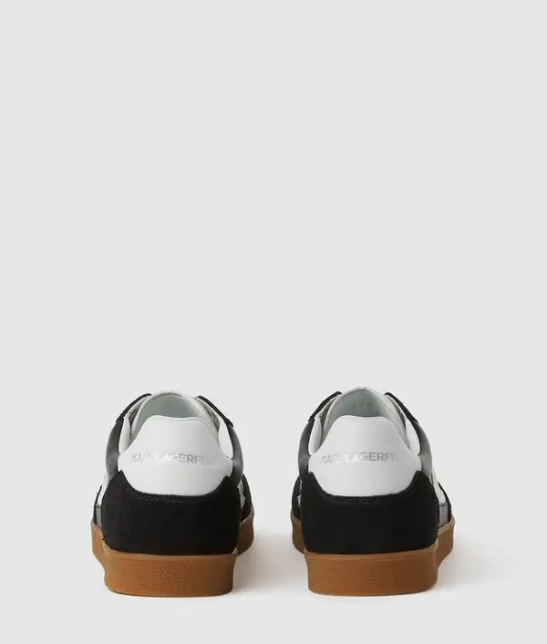 Karl Lagerfeld Kandidate Lace Mix Sneakers - Black/white