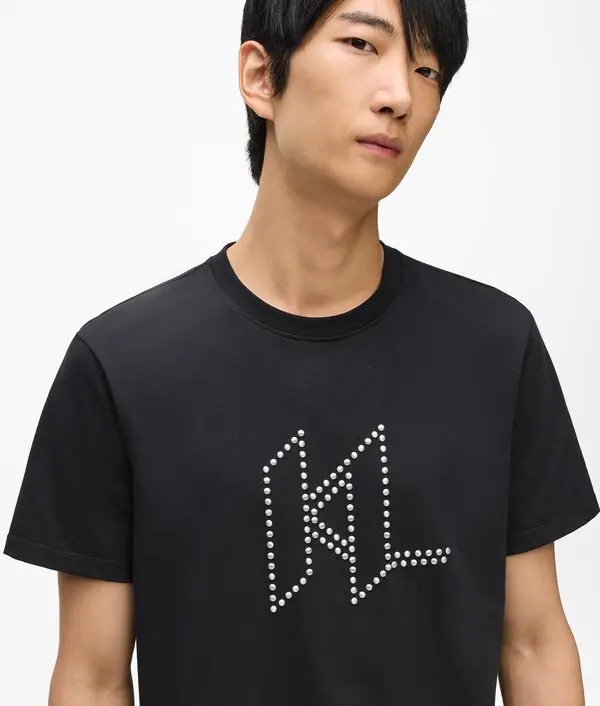 Karl Lagerfeld Karl Dna Studded T-shirt