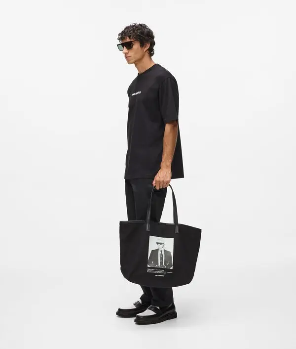 Karl Lagerfeld Portrait T-shirt
