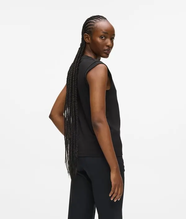 Karl Lagerfeld V-neck Tank Top