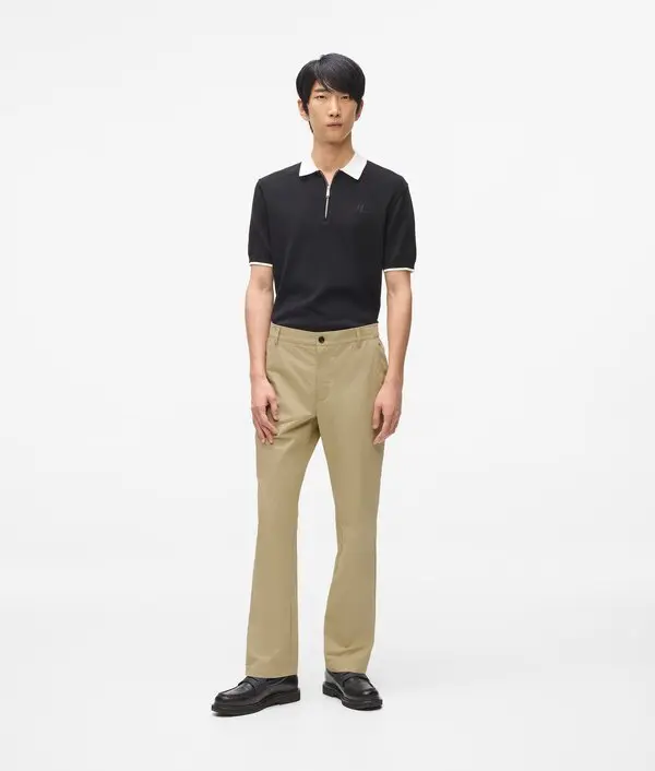 Karl Lagerfeld Classic Chino Pants - Twill