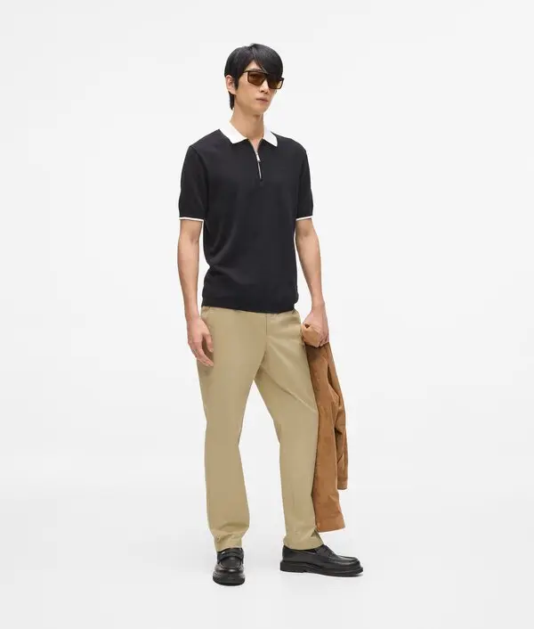Karl Lagerfeld Classic Chino Pants - Twill