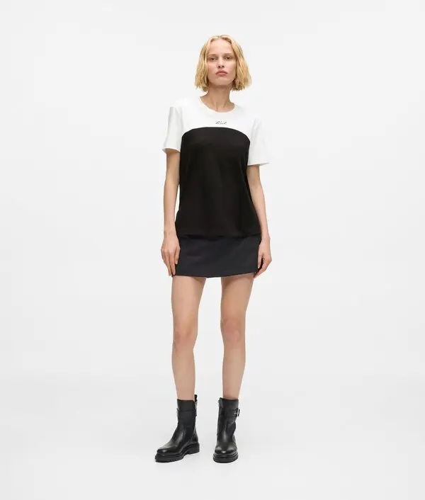 Karl Lagerfeld Signature Logo T-shirt