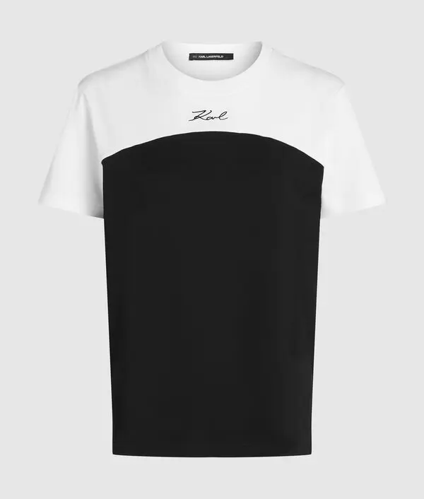 Karl Lagerfeld Signature Logo T-shirt