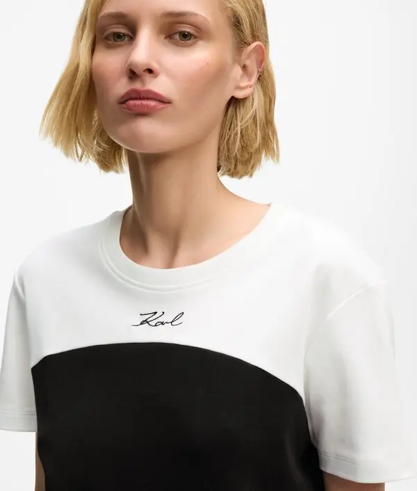 Karl Lagerfeld Signature Logo T-shirt