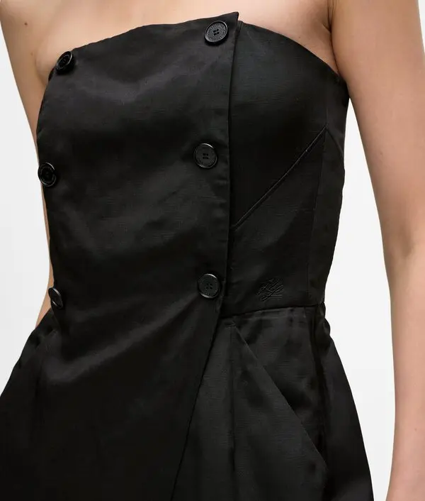 Karl Lagerfeld Tailored Wide-leg Jumpsuit
