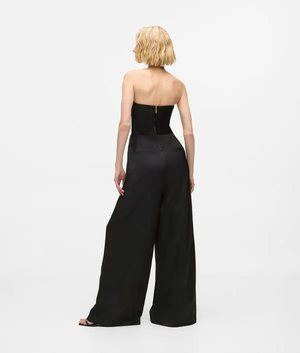 Karl Lagerfeld Tailored Wide-leg Jumpsuit