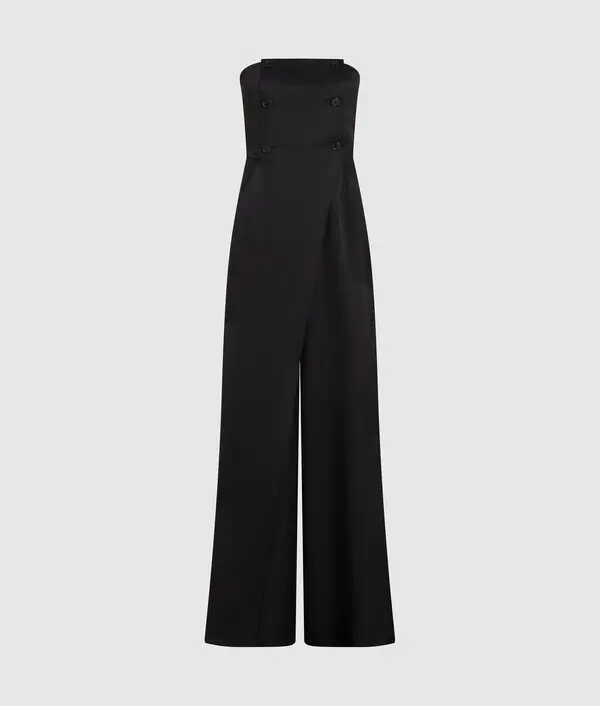 Karl Lagerfeld Tailored Wide-leg Jumpsuit