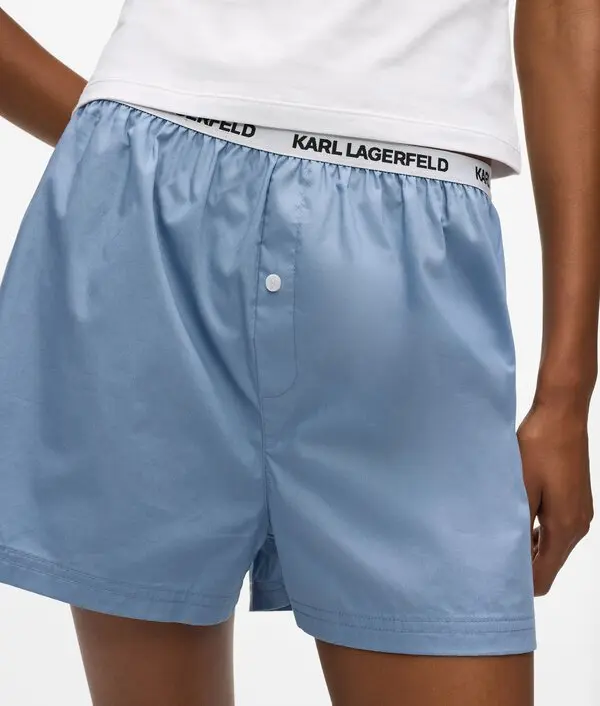 Karl Lagerfeld Tank Top And Shorts Pajama Set