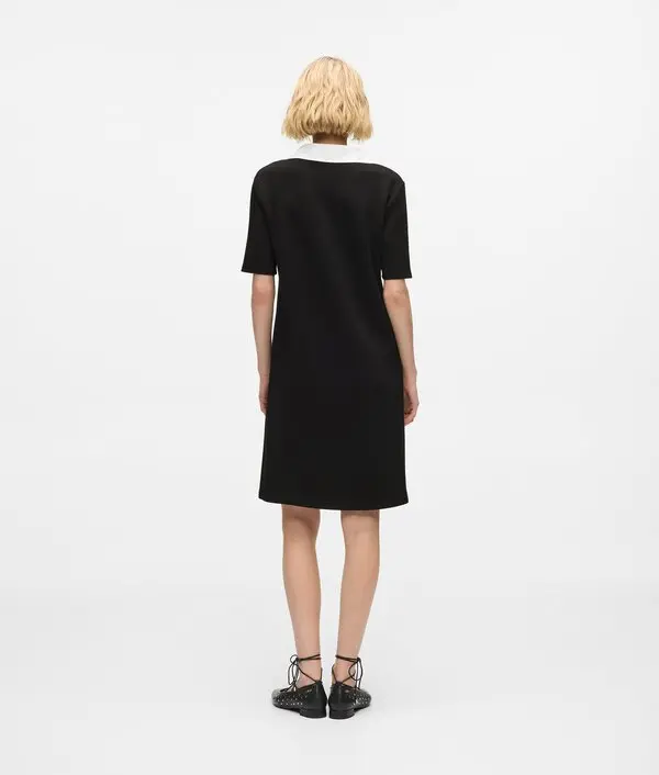Karl Lagerfeld Signature Collar Polo Dress