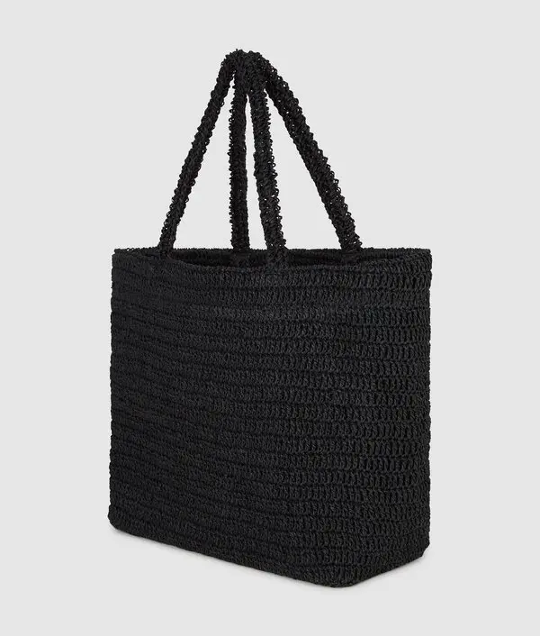 Karl Lagerfeld K/signature Crochet Tote